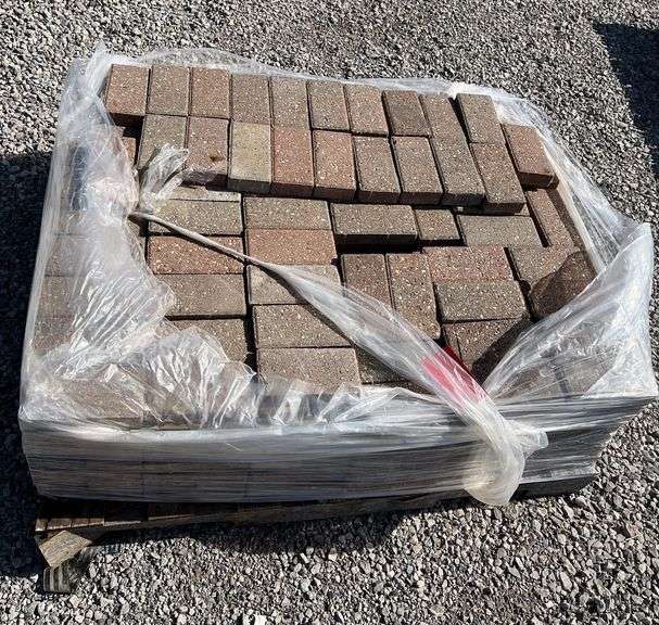 (420) Brick pavers, 4"W x 8"L x 1 3/4"H, used, very good - Albrecht ...