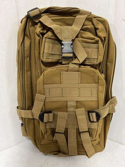 Lightweight 25-Liter tactical backpack, durable with multiple ...