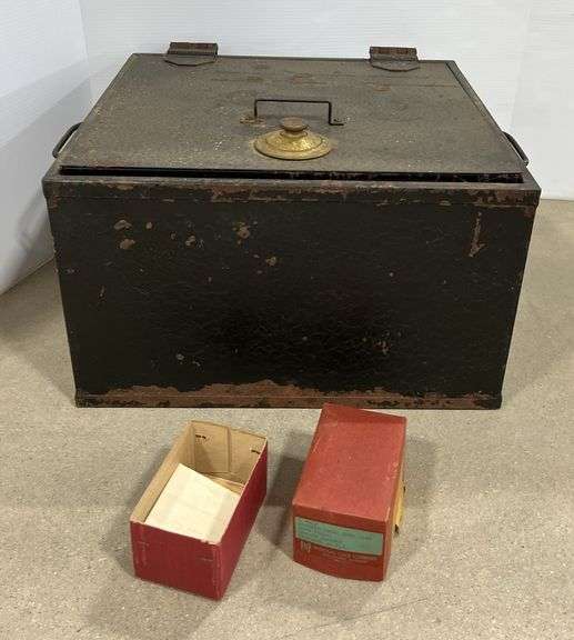 1945 World War II Era Sears and Roebuck fireproof safe with original ...