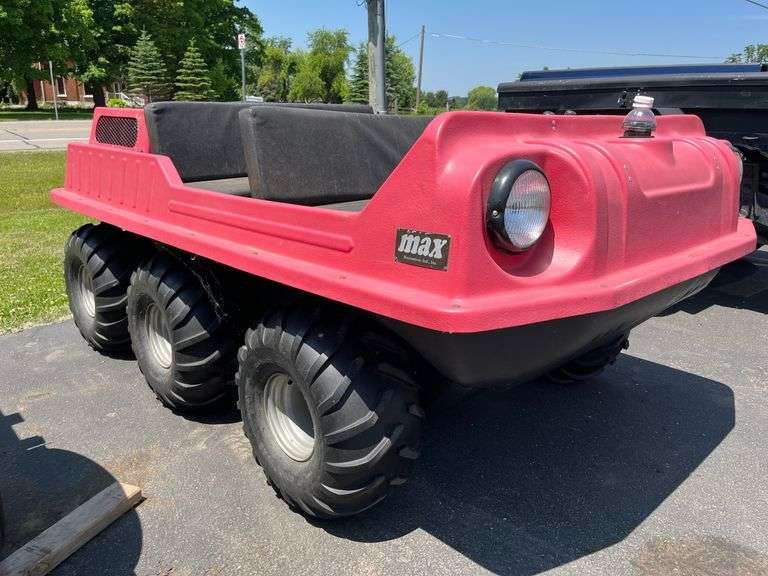2000 Max IV 6x6 four-seater amphibious vehicle, low hours (approx. 200 ...