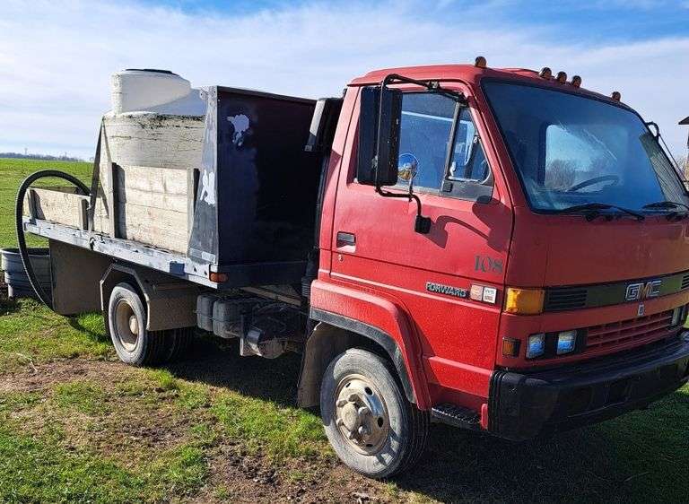 1994 GMC Model 5000 Dump Truck, (Unknown Miles), Water Tank Included ...
