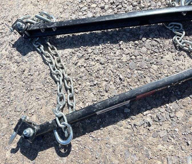 Haul Master 5,000 lb. tow bar, 40"L, like new - Albrecht Auction Service