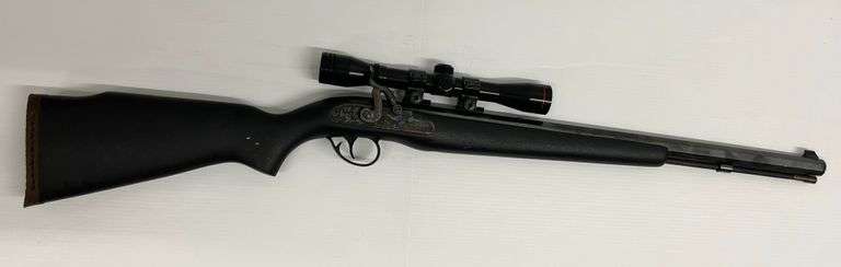 CVA Stalker 50 Cal. Black Powder Rifle, Cap Lock Octagon Barrel with ...