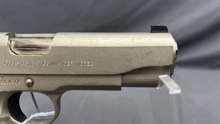 Colt Combat Commander, .45 ACP with (3) Mags and Trijicon Sights, One ...