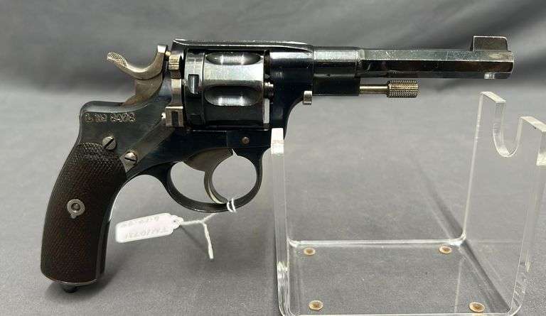 Nagant .32 Cal. Revolver, DA/SA, Made by Husqvarna Motor Co. for the ...