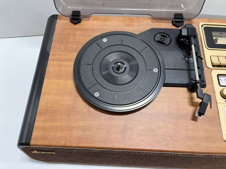 Jensen table top turntable, 22"L, new - Albrecht Auction Service