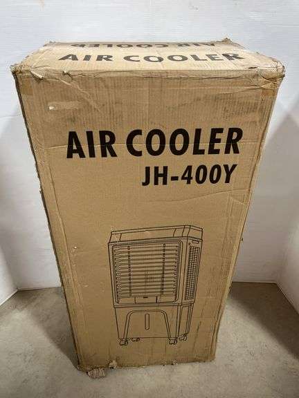 Air cooler, JH-400Y, 40"H, NIB - Albrecht Auction Service