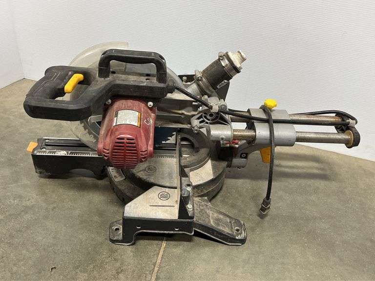 Chicago Electric Power Tools 10" compound slide miter saw - Albrecht Auction Service