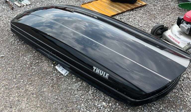 Thule 635 hard cargo box for rooftop Sonic XL 17 cu. ft., lockable from ...