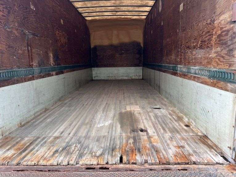 Aluminum van body, 8 1/2'W x 24'L x 8 1/2'H, hardwood floor (needs ...