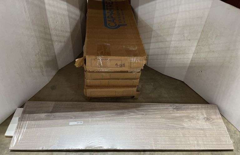Cap a tread stair renewal system, comes in (6) boxes, box- 48"W, new ...