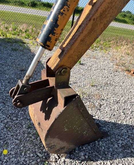 3-Point backhoe, attaches to the back of a tractor, needs some work, 11 ...