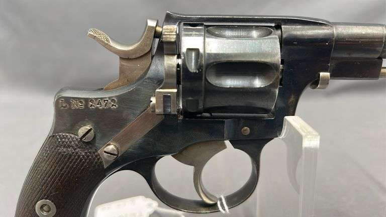 Nagant .32 Cal. Revolver, DA/SA, Made by Husqvarna Motor Co. for the ...