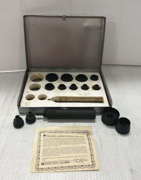 Harbor Freight bushing driver removal tool, case- 9"W, new - Albrecht ...