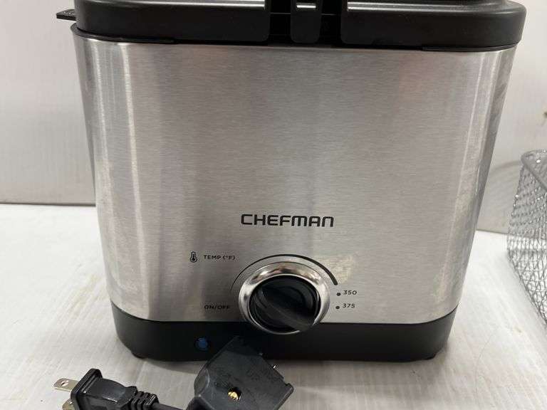 Meta Chefman deep fryer, used only once, 8"H, like new - Albrecht ...