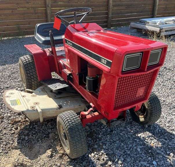 1982 International Harvester Cub Cadet lawn mower, 8 HP Briggs ...