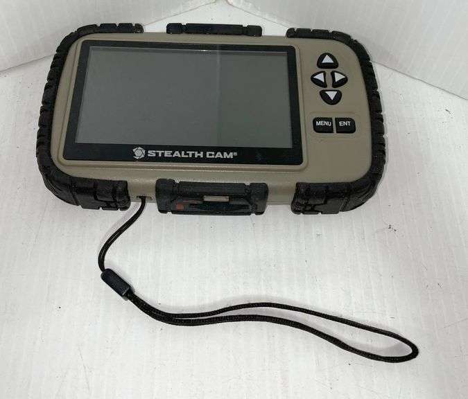 Stealth Cam SD card reader, 6 1/2"L, works well, missing screw on ...