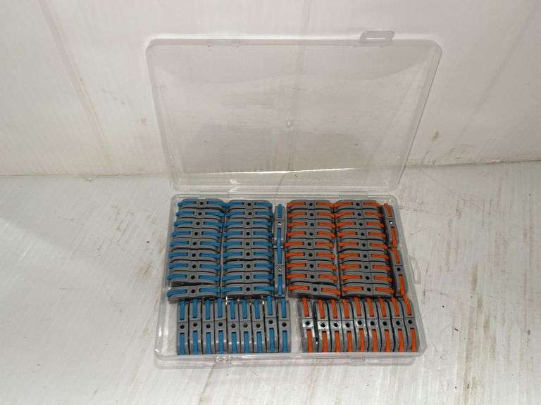 60-PIece copper CLLICE level wire connectors kit, quick connect inline ...
