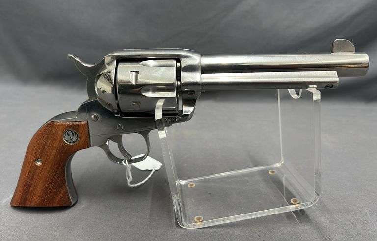 Ruger Vaquero, .45 LC, 6-Shot Single Action Stainless Steel Revolver ...