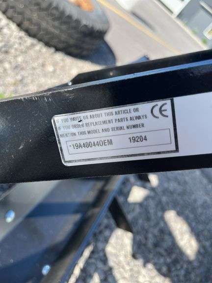 42" Tow behind garden tractor grader leveler blade, new - Albrecht ...