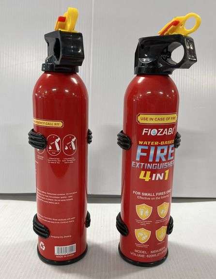 (2) 4-1 executive standard fire extinguishers, XF86-2009, model ...