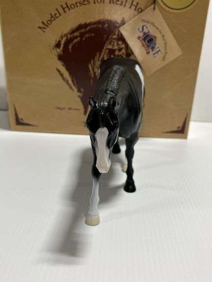 1998 Special run Peter Stowe model horse, "Ima Classic Stone", only 500 made, 9/1 scale, NIB ...