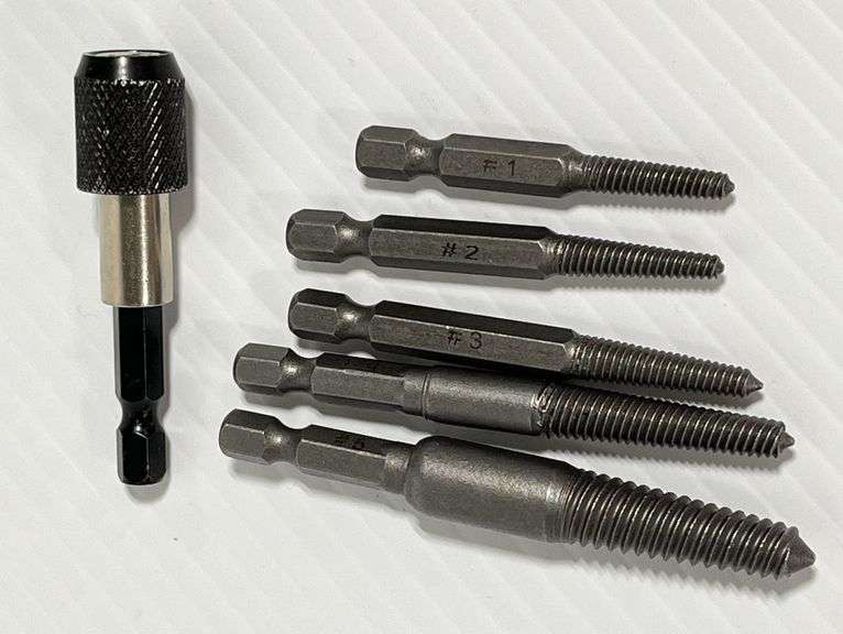 Hexagonal handle screw remover, hexagonal shank broken head screw ...
