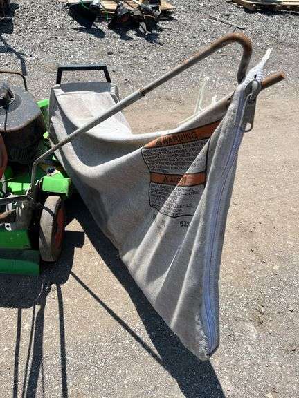 Lawn Boy push mower with bagger, untested, as is - Albrecht Auction Service