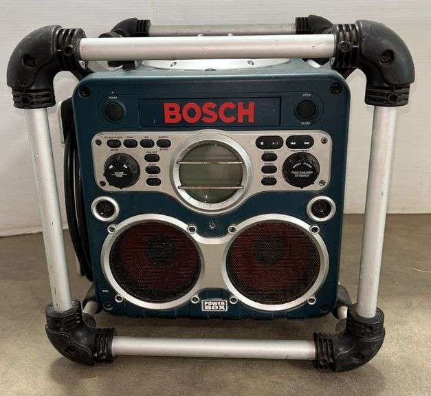 Bosch PB10-CD jobsite radio power box with CD player and more, 14"W x ...
