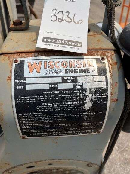 Homemade buzz saw rig, worked, has been sitting - Albrecht Auction Service