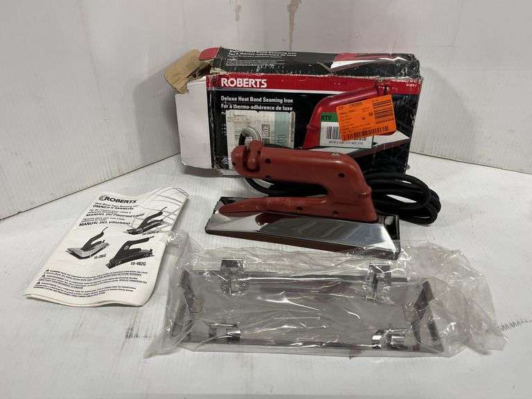 Heat Bond carpet seaming iron, box- 11"W, new - Albrecht Auction Service