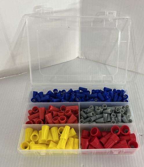 330-Piece quick connect wire nuts, steel contact, nylon insulation ...