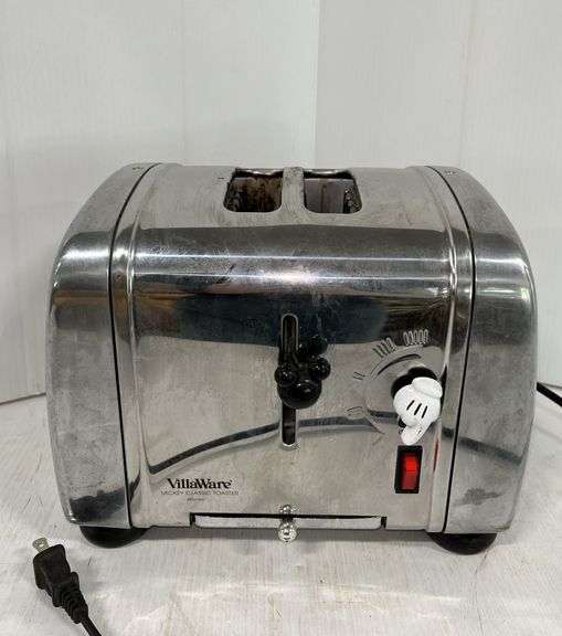 VillaWare Mickey Classic toaster, stainless steel, 2-slice, pull-out ...