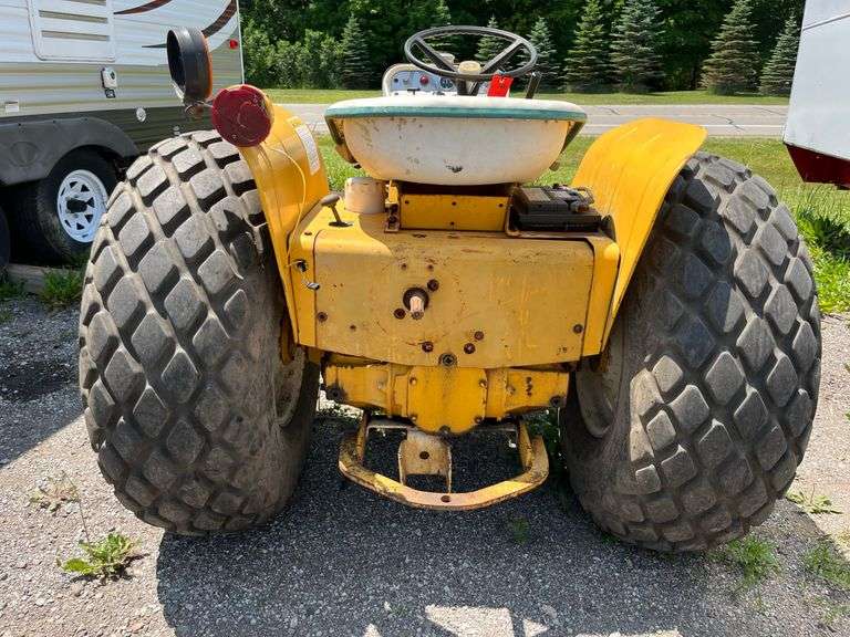 Cub Cadet Low Boy, 4-cylinder gas engine, runs and drives, has problem ...