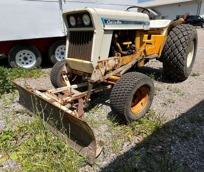 Cub Cadet Low Boy, 4-cylinder gas engine, runs and drives, has problem ...