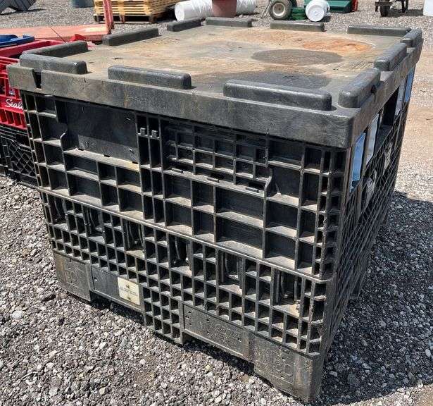 Parts tote, inside approx. 29 1/2" x 27 1/2" x 18 3/4"H - Albrecht ...