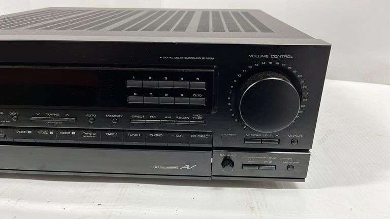 1990 Kenwood KR-V8020 stereo receiver, 100W per channel, 17"W x 15"D x ...