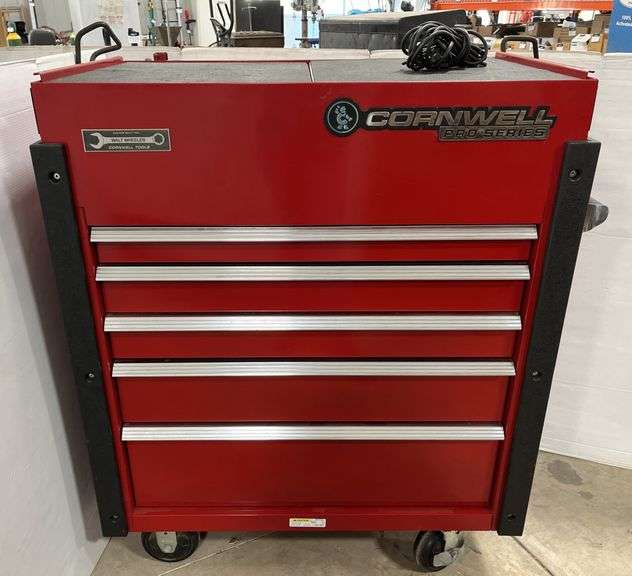 Industrial Cornwell Pro Series roll-around tool box, 38"W x 47"H, like ...