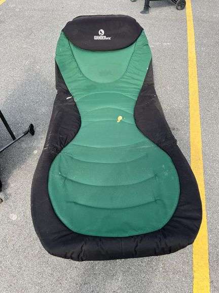(2) Gander Mountain camping cots, small tear in fabric on one cot ...