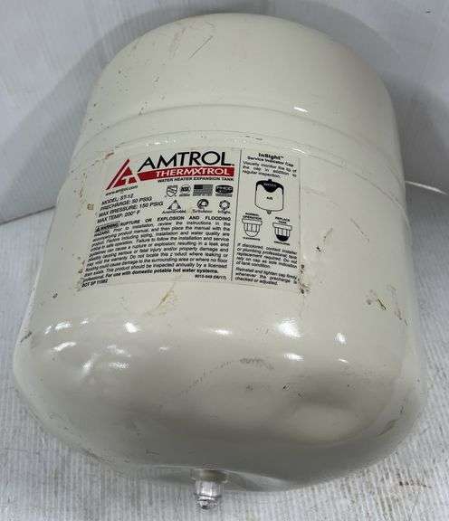 Amtrol Extrol water heater expansion tank, model ST-12, looks like ...