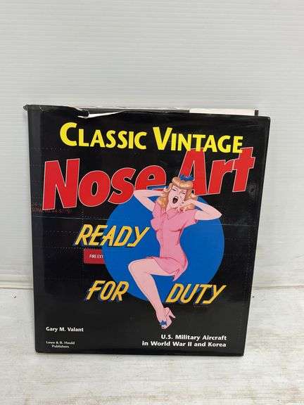 Book: Classic Nose Art of Us Military in WWII, plus (2) old actual photos of planes with art ...