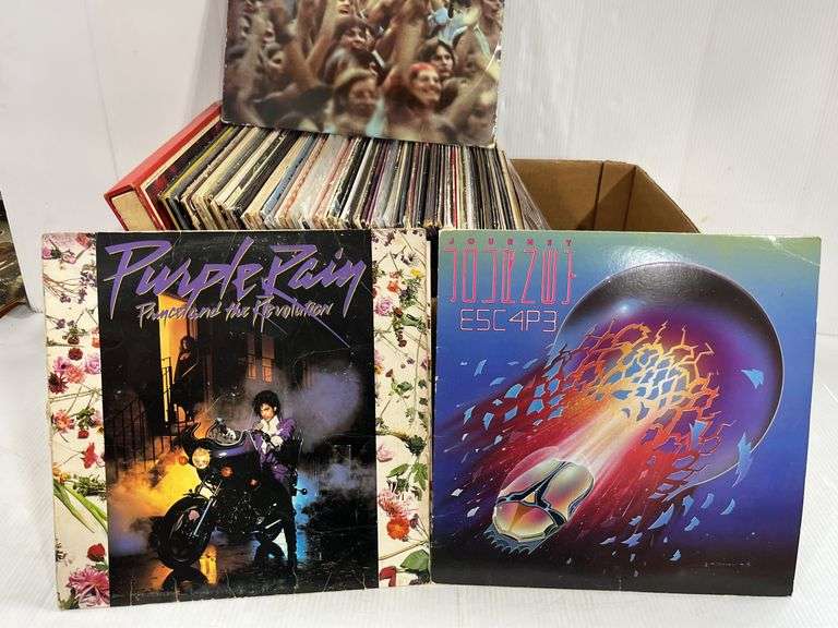 (80) Vinyl records, includes: Rock, country, blues, and jazz - Albrecht ...