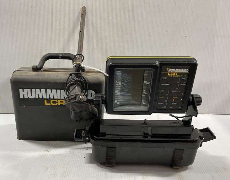 Hummingbird portable fish finder, used - Albrecht Auction Service