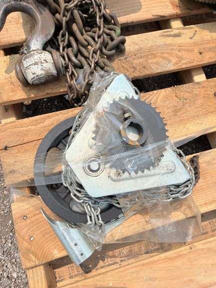 Yale chain falls and manual door opener, 2-Ton spurt geared black with ...