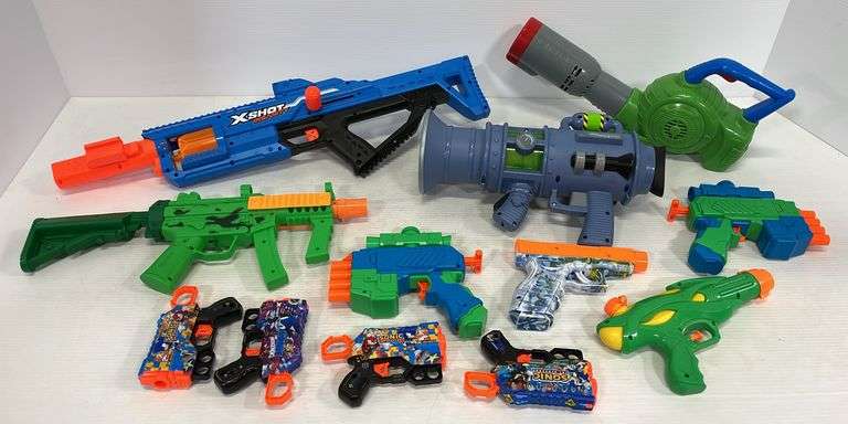 Nerf guns, X-Short, Sonic, and more, up to 28"W, great - Albrecht ...