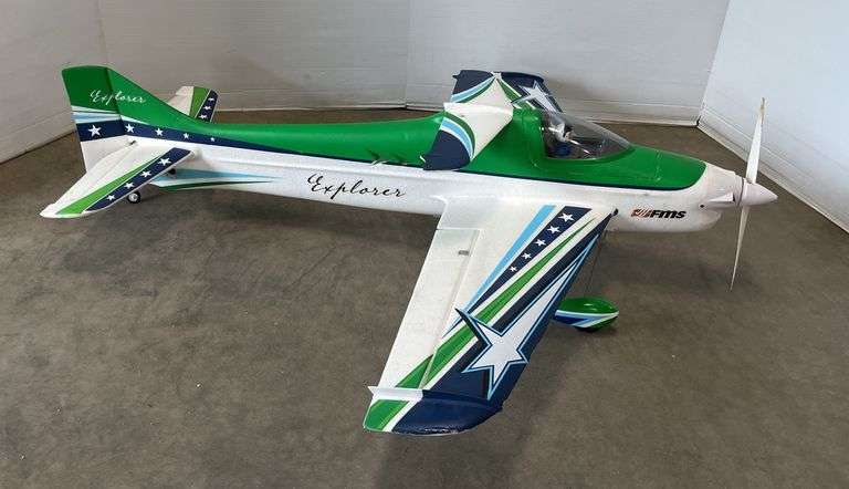 FMS Explorer RC airplane, appears complete, 41"W x 44"L, great ...
