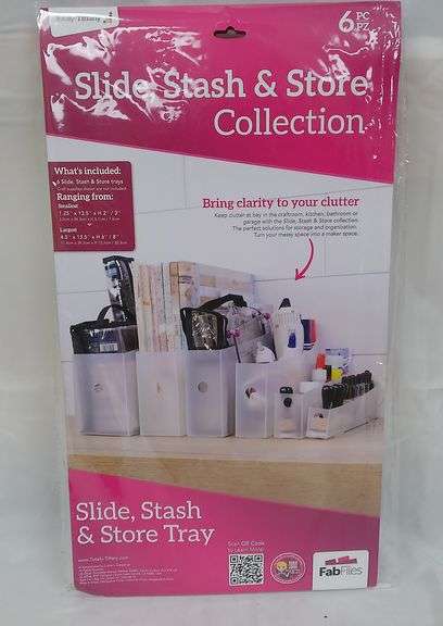 6-Piece Slide, Stash & Store Collection - Albrecht Auction Service