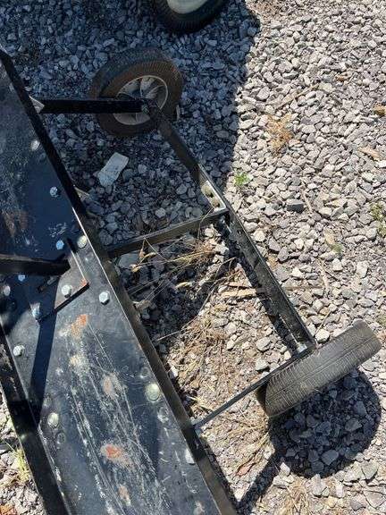 Craftsman high performance 42" pull behind leaf/grass catcher, and a 40 ...