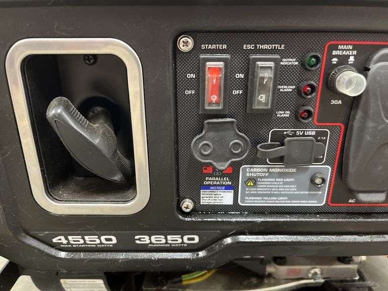 Predator inverter, 3650 running watts, worked excellent when tested 3 ...