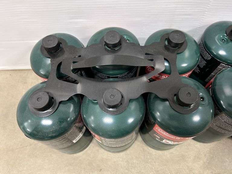 (10) 16 oz. Coleman all-purpose propane tanks, full, not used ...